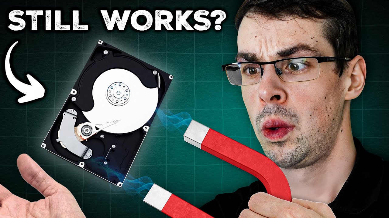 I Destroyed 7 Hard Drives (For Science!) - YouTube