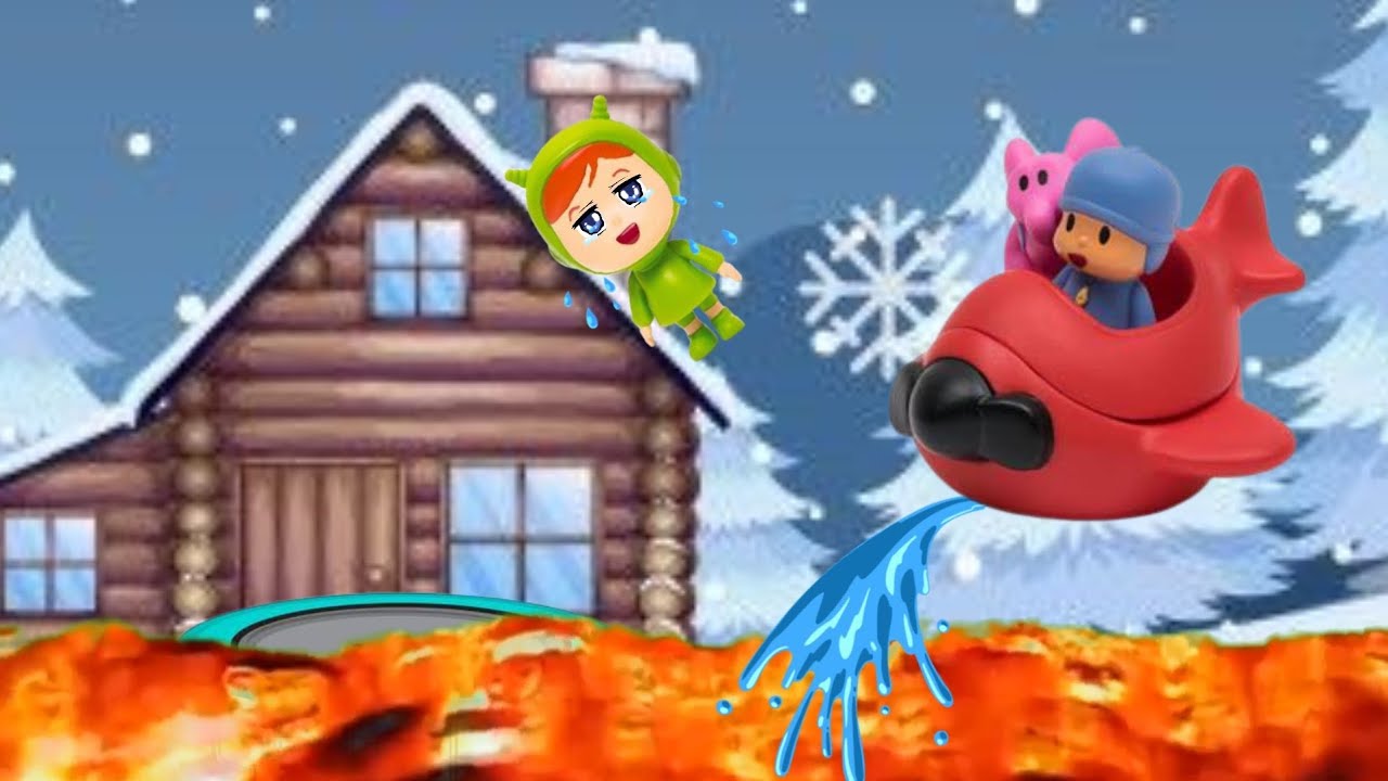 The Boo Boo Song com Pocoyo/ O Chão é Lava / The Grounld Is Volcano ...