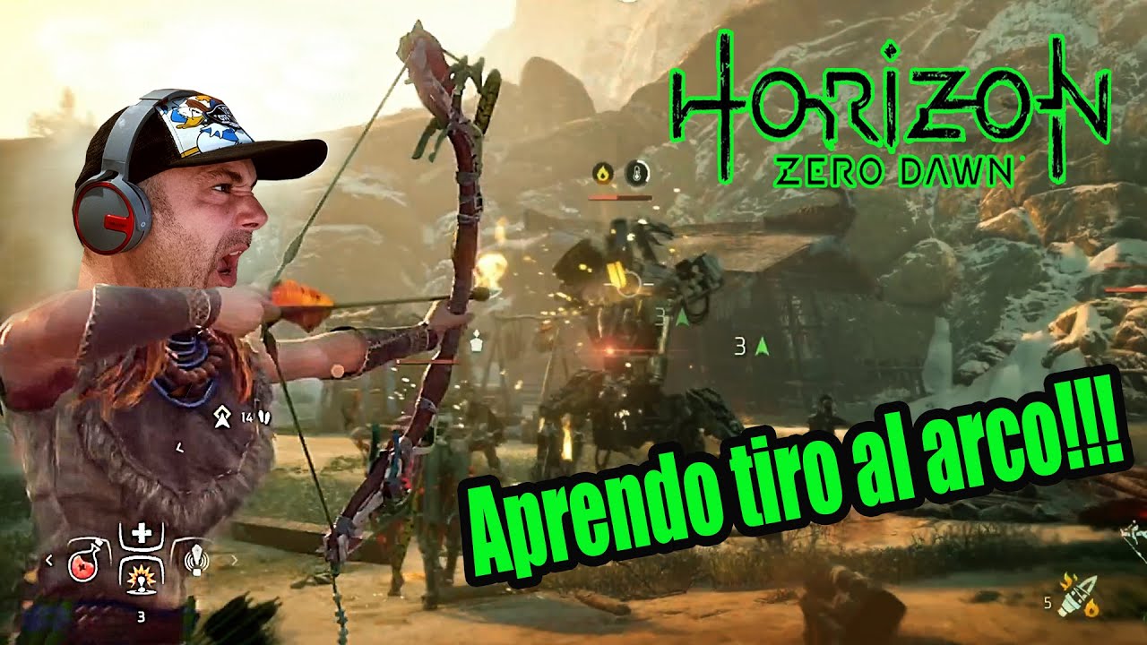 Aprendo tiro con arco! Horizon zero dawn #2 - YouTube