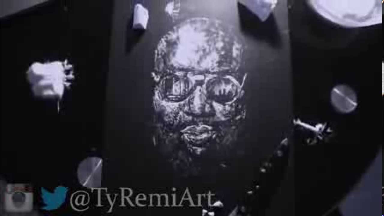 Rick Ross Drawn With Cocaine (By Tyler Remikie) @TyRemiArt @RickyRozay ...