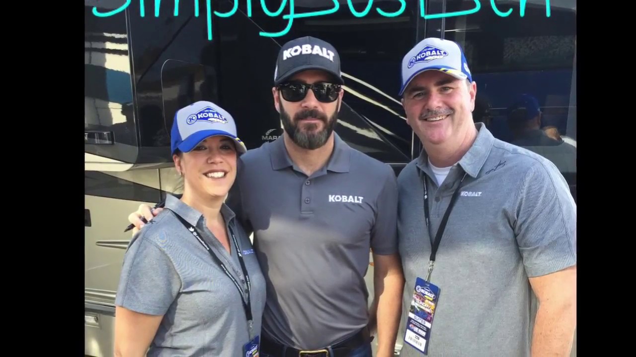 Nascar Kobalt 400 Las Vegas 2017 meet Jimmie Johnson pace car ride pit ...