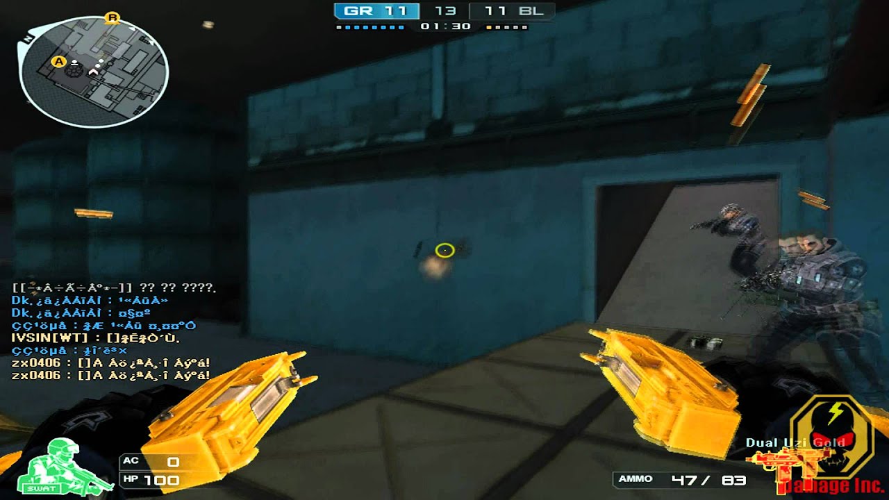 CrossFire Korea - Dual Uzi Gold! - YouTube