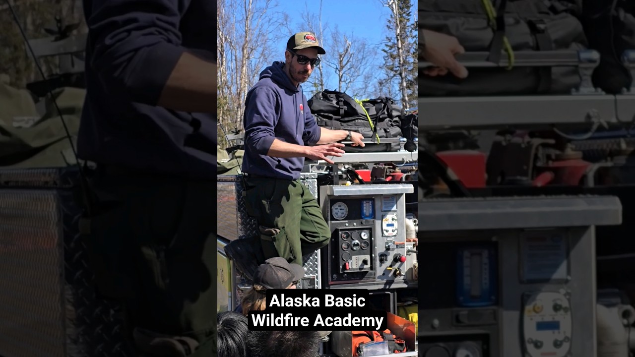 Wildland Type 6 Engine up close for Basic Academy Cadets # ...