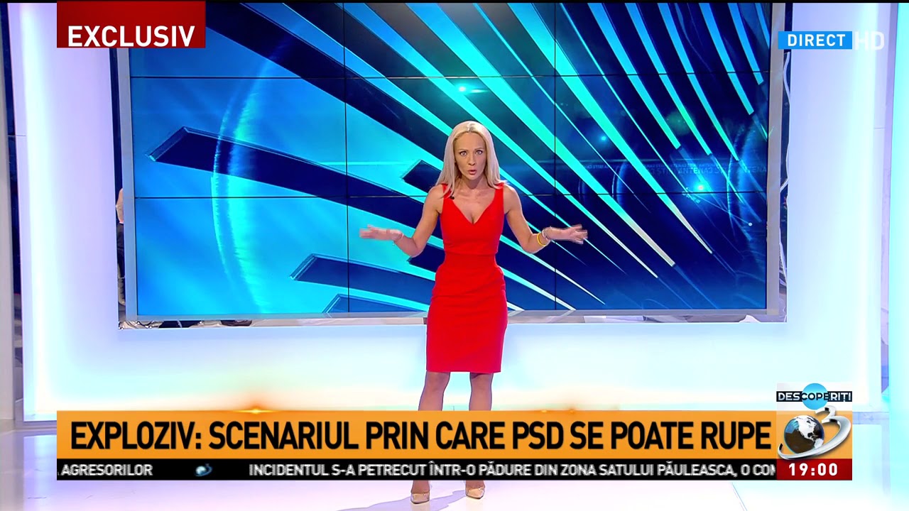 Andreea Sava, intro la emisiunea Descoperiți - YouTube