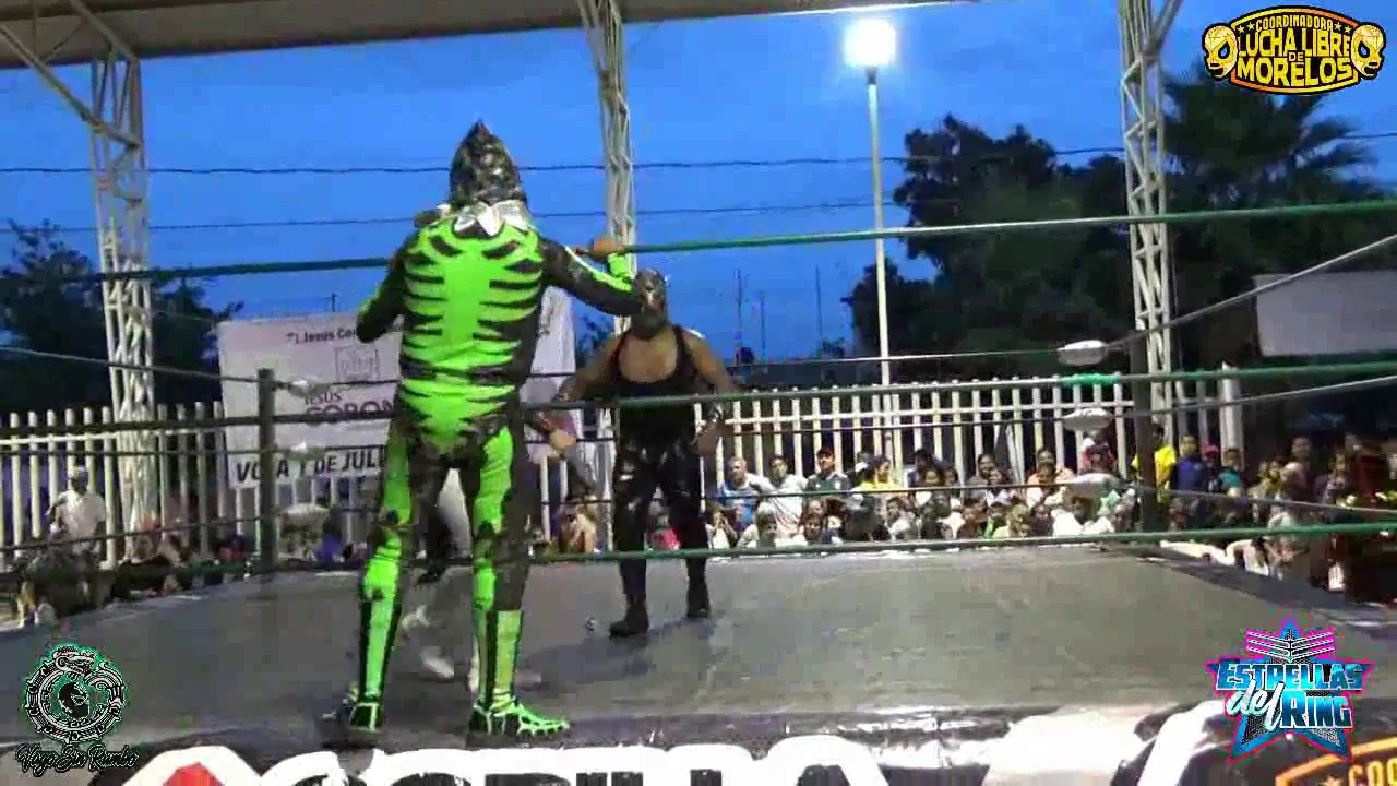 Exagoncito y Mini Furia Negra vs Kalakita y Sombrita en Cuautla. - YouTube