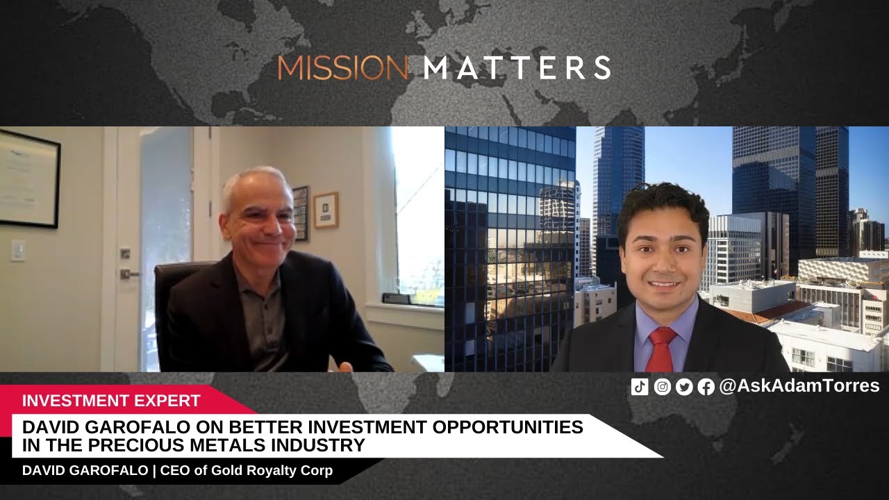 David Garofalo on Better Investment Opportunities in the Precious ...