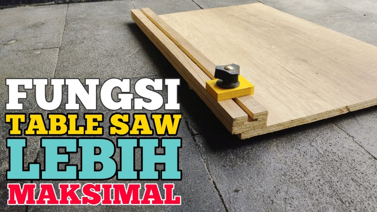 Potong Melingkar Bisa, Apalagi Potong Siku - Crosscut Slider - YouTube