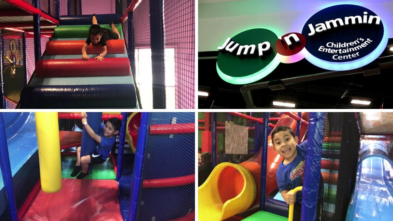 JUMP N JAMMIN CHILDREN'S ENTERTAINMENT CENTER | FOLLOW US AROUND - YouTube