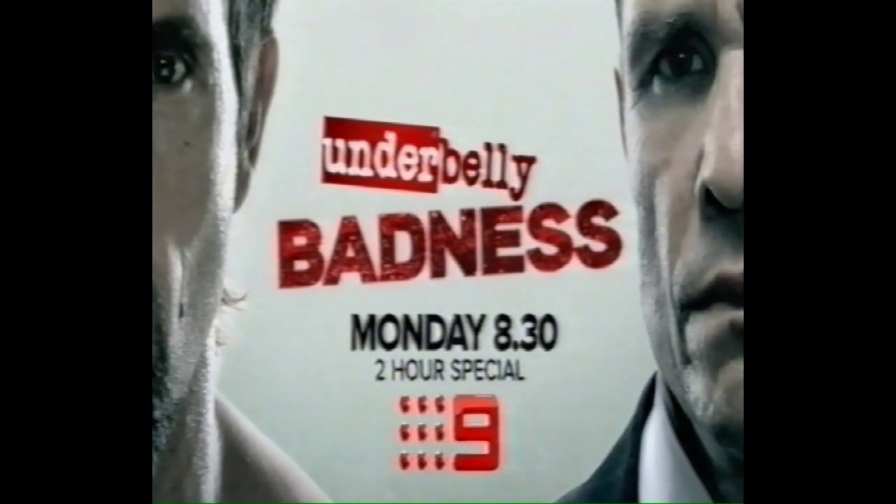 Underbelly Badness - NINE TV SHOW ADVERT - YouTube