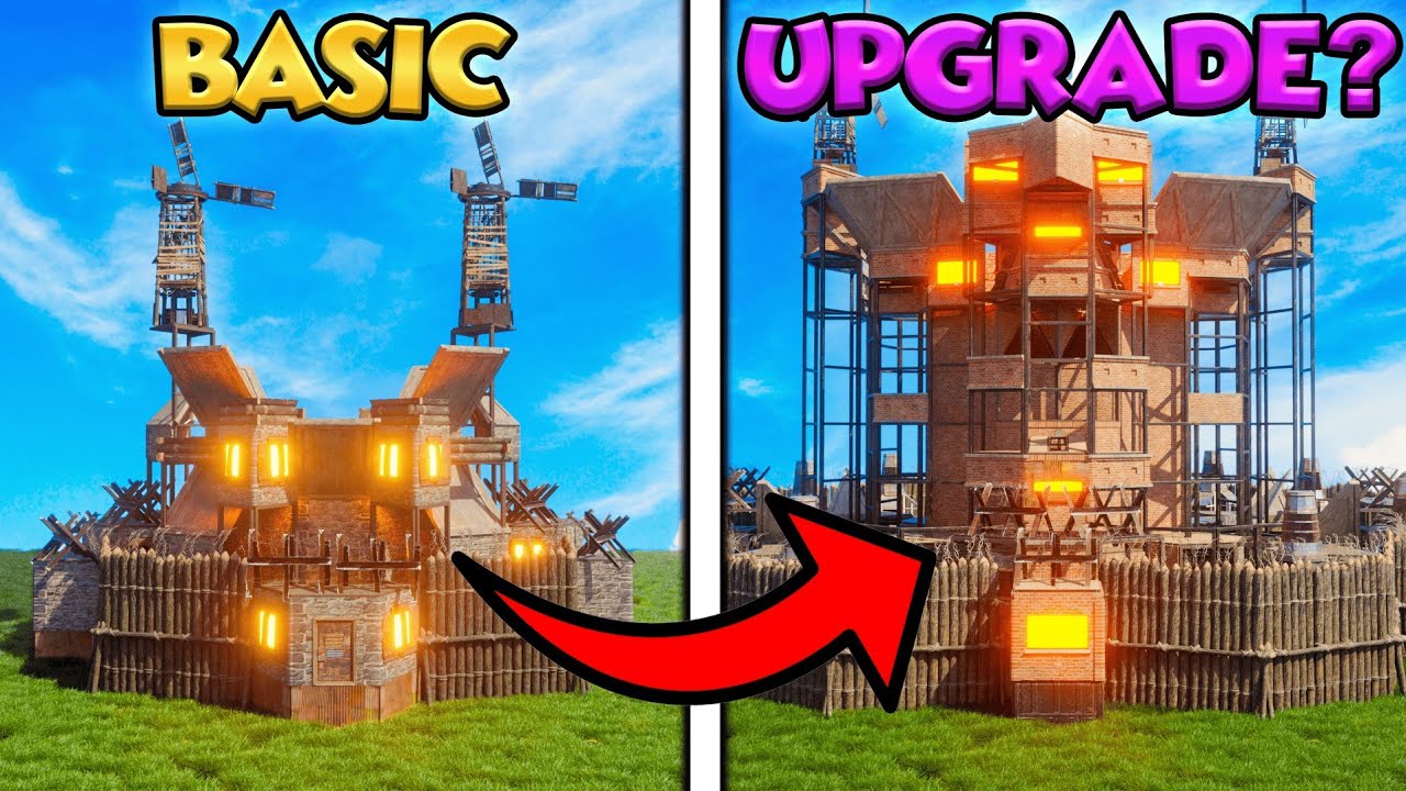 I made 2 teams swap bases while building 3 times - Rust - YouTube