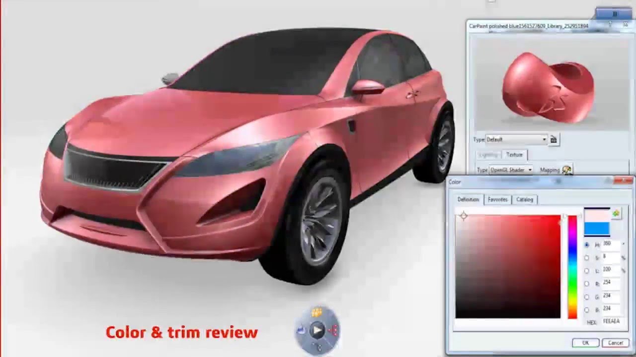 Catia 3D Experience - Efficient Car Design - YouTube