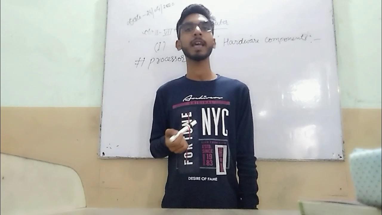 Class -7, Computer, Lesson - 1 (Computer Hardware Components), Part 1 By-Rohit sir - YouTube