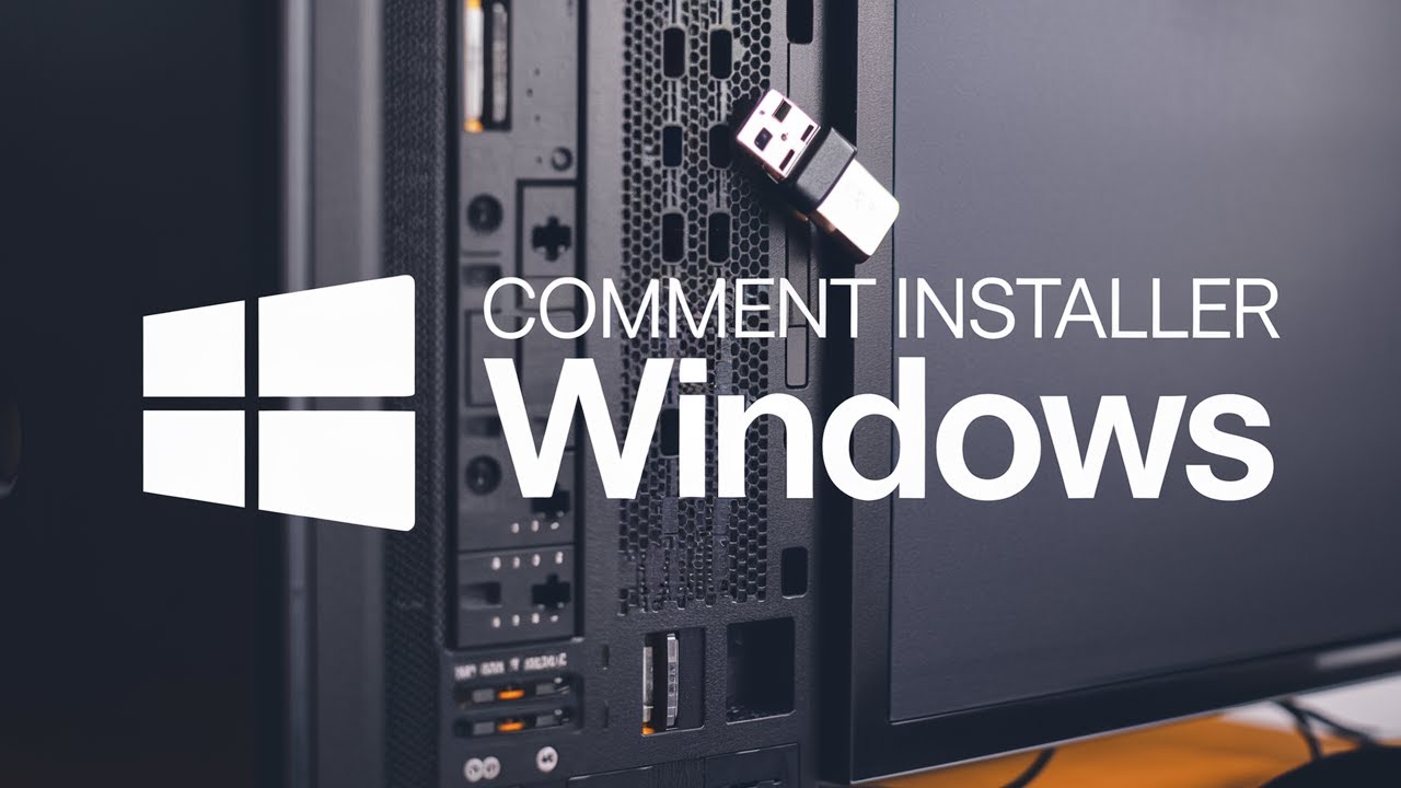 Comment installer WINDOWS / FORMATER son PC - YouTube