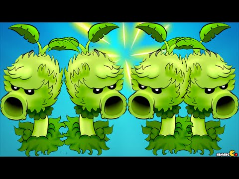 Plants Vs Zombies 2: Jurassic Marsh Primal Peashooter Challenge! - YouTube