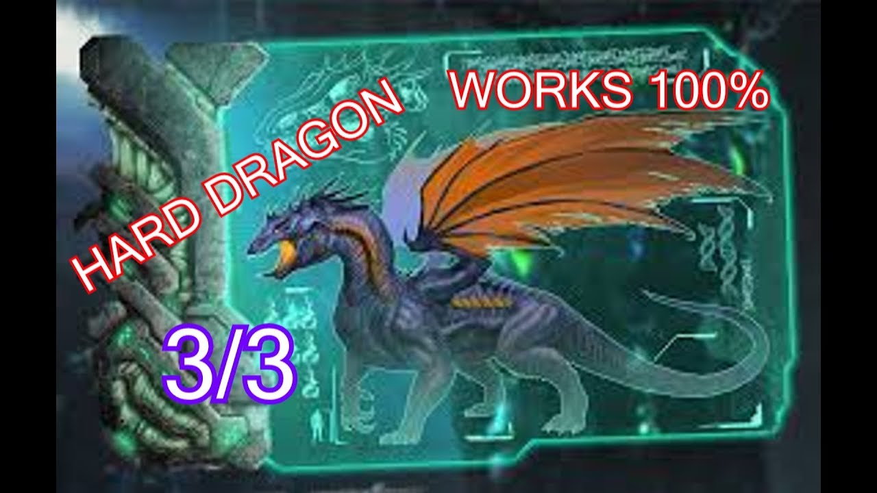 HARD DRAGON EASIEST WAY TO KILL IT - YouTube
