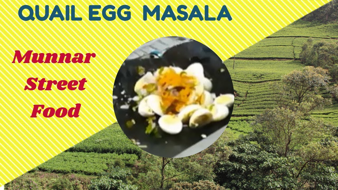 Quail Egg Masala - Kada Mutta Masala -Munnar Street Food-Recipe#25 ...