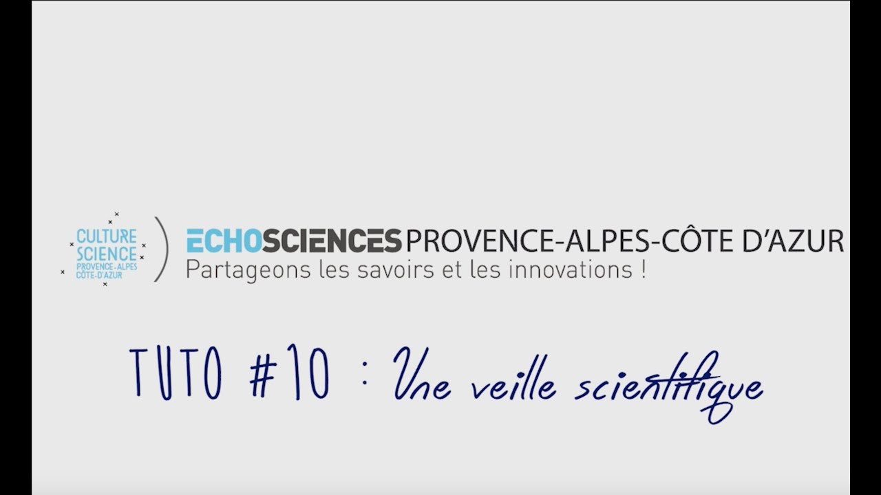 Tuto #10 : suivre un thème scientifique sur EchoSciences - YouTube