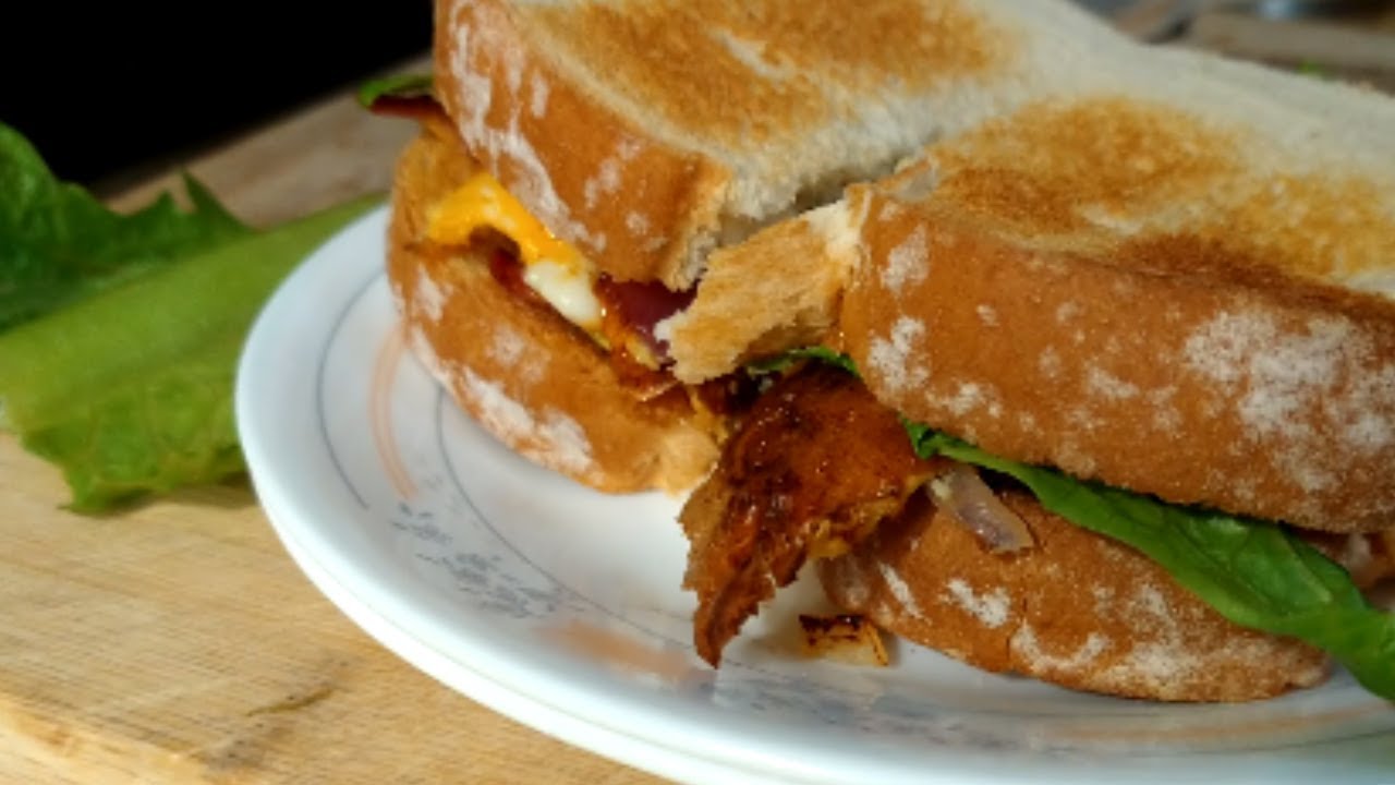 Toasted Western Sandwich SO GOOD GOTTA WATCH!!!! - YouTube
