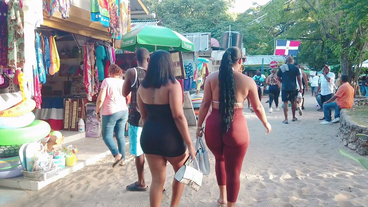 4k|Latin women is the most beautiful on earth|sosua beach||Dominican ...