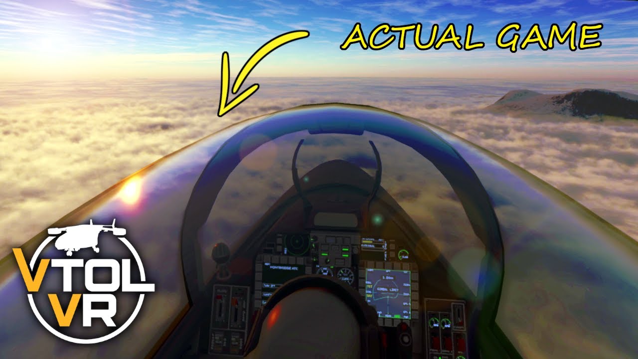 VTOL VR with Clouds is unrecognizable - YouTube
