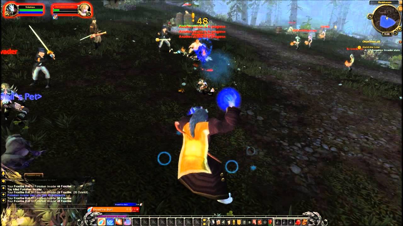 Hold the Line Quest - World of Warcraft - YouTube