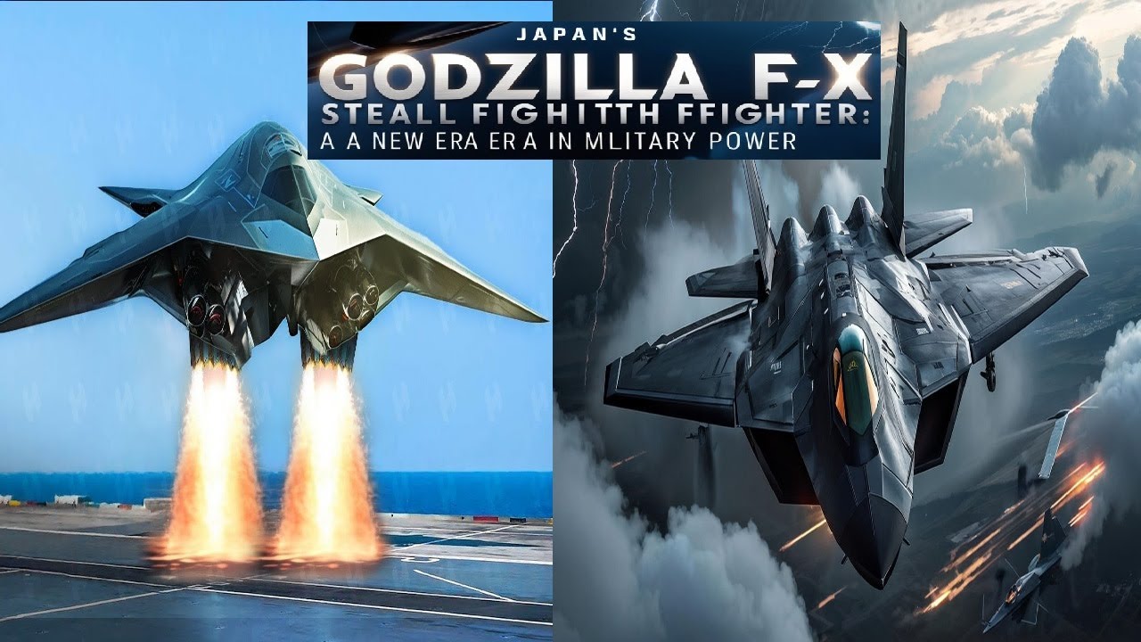 Japan's Godzilla F X The Stealth Fighter Redefining Global Military ...