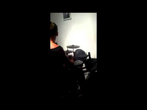 Nightrage - Scathing drums playthrough by Marcus Rosell - YouTube