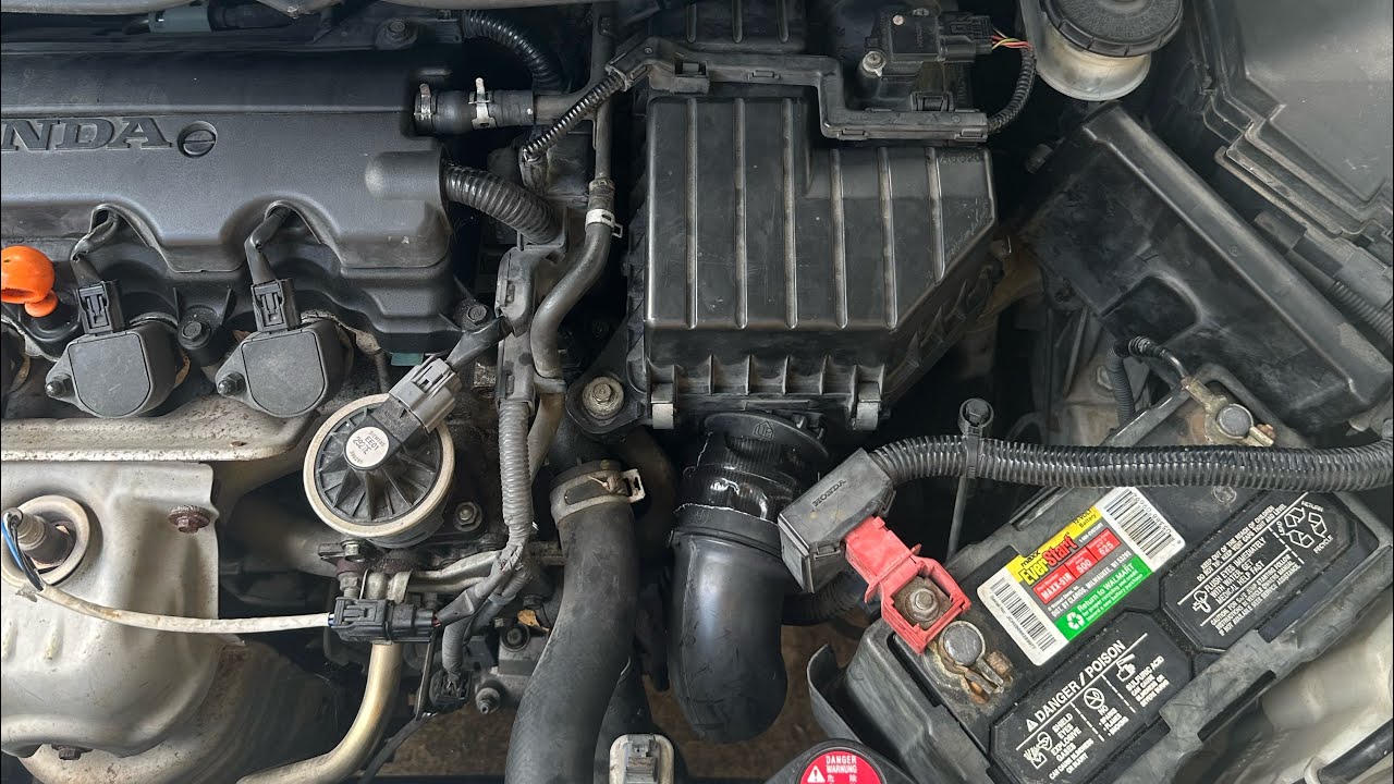 Modify stock airbox part two - YouTube