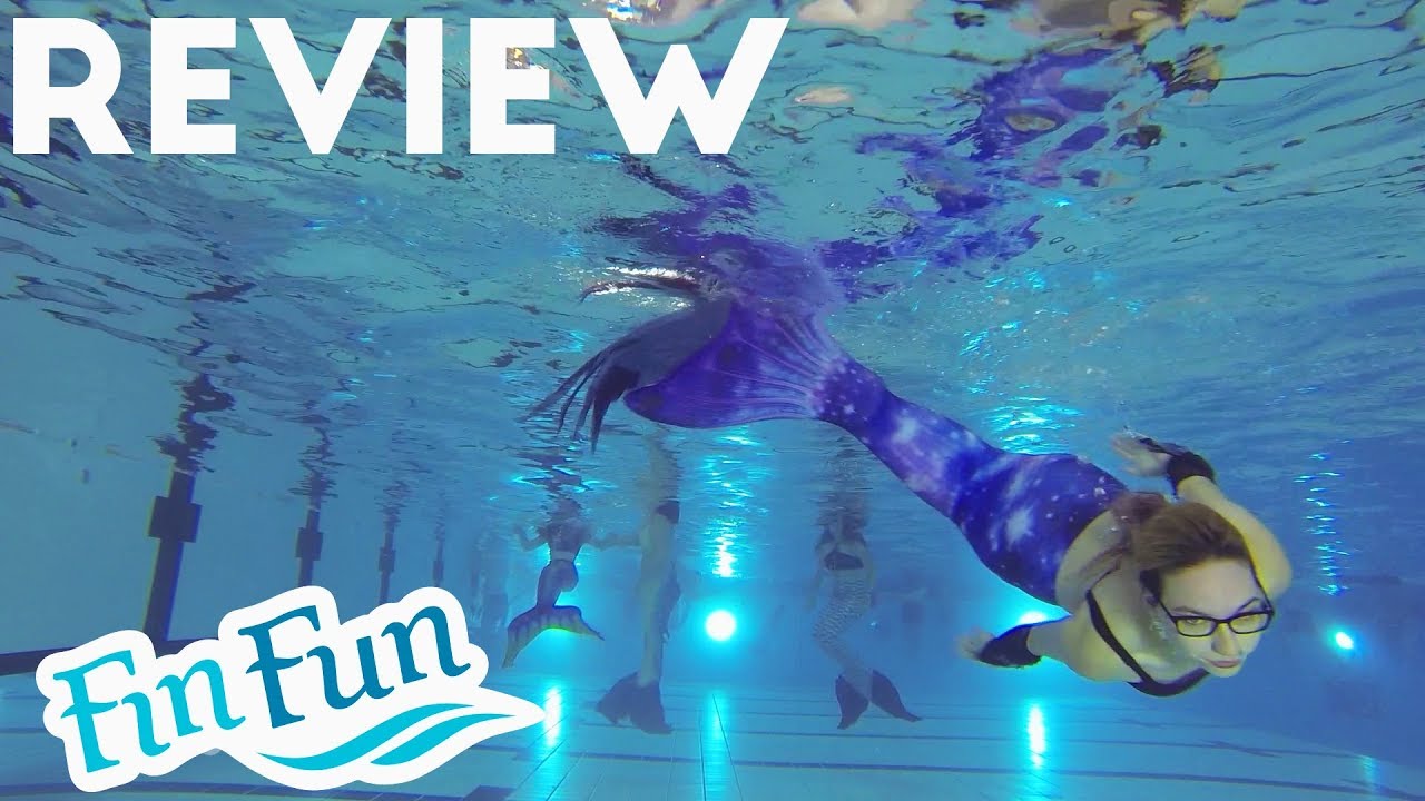 FinFun Lunar Tide Swim and Review! - YouTube