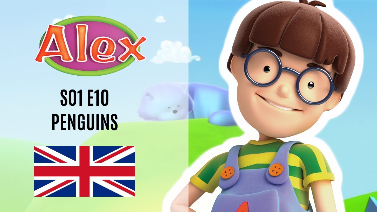 Alex S01 E10: Penguins l Cartoons for kids l Safe Cartoons - YouTube