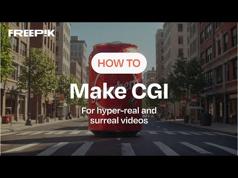 How to make CGI ads with AI – Easy AI CGI Tutorial | Magnific How-To