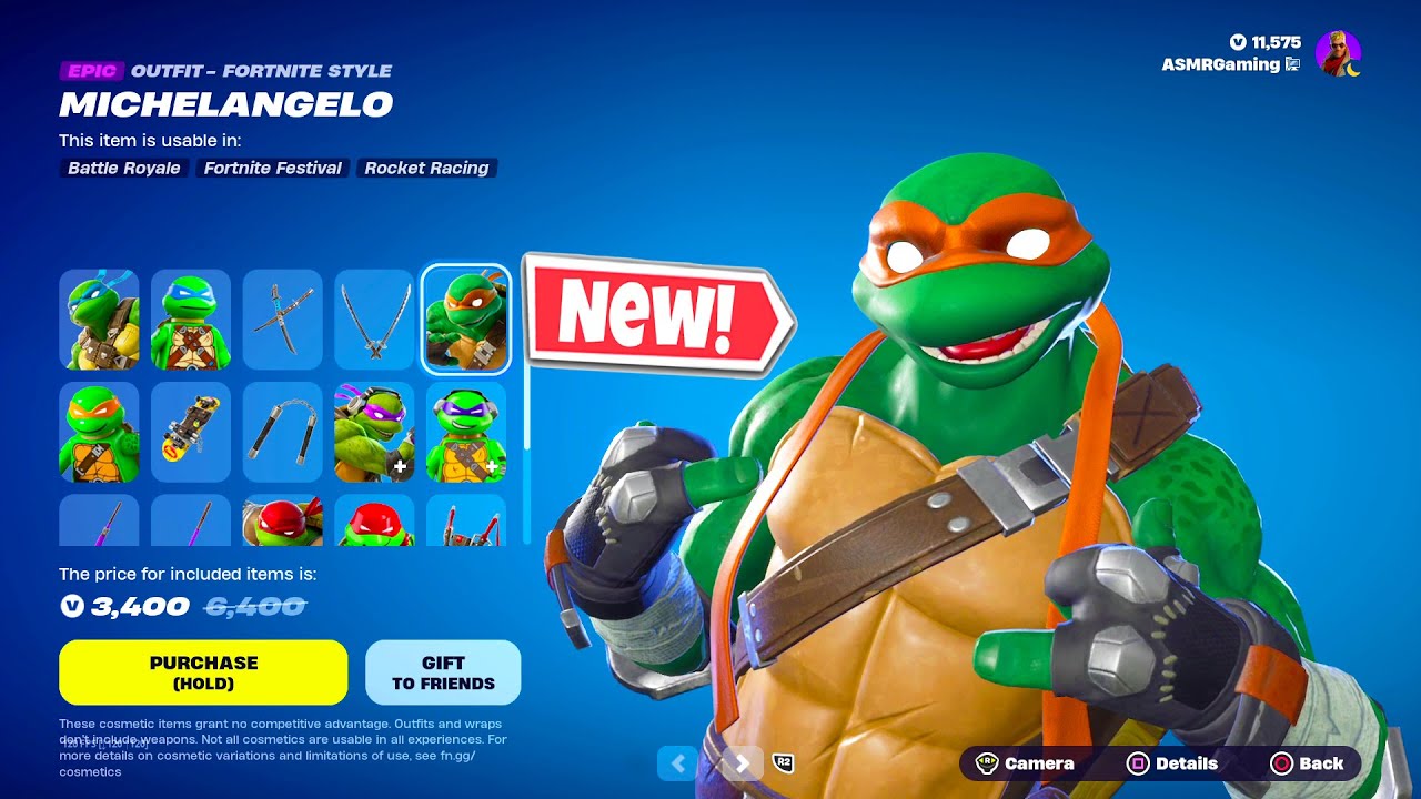 🤩 Fortnite Item Shop Teenage Mutant Ninja Turtles Skins Are Here! - YouTube