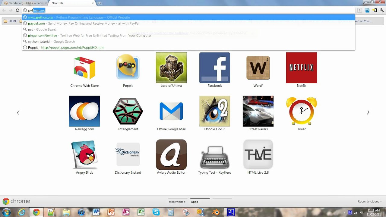 Beginning Blender 3D 2.49b Tutorial - 1- Downloading, Installing, and ...