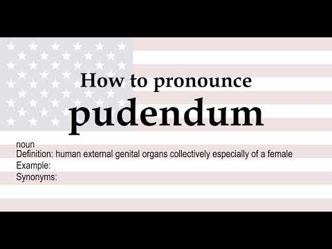 pudendum - YouTube