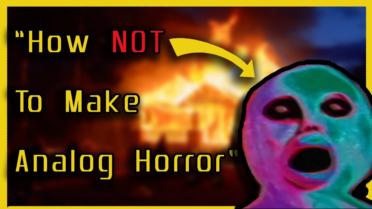[OLD] The WORST Analog Horror Series Ever (in my opinion) Realtime ...