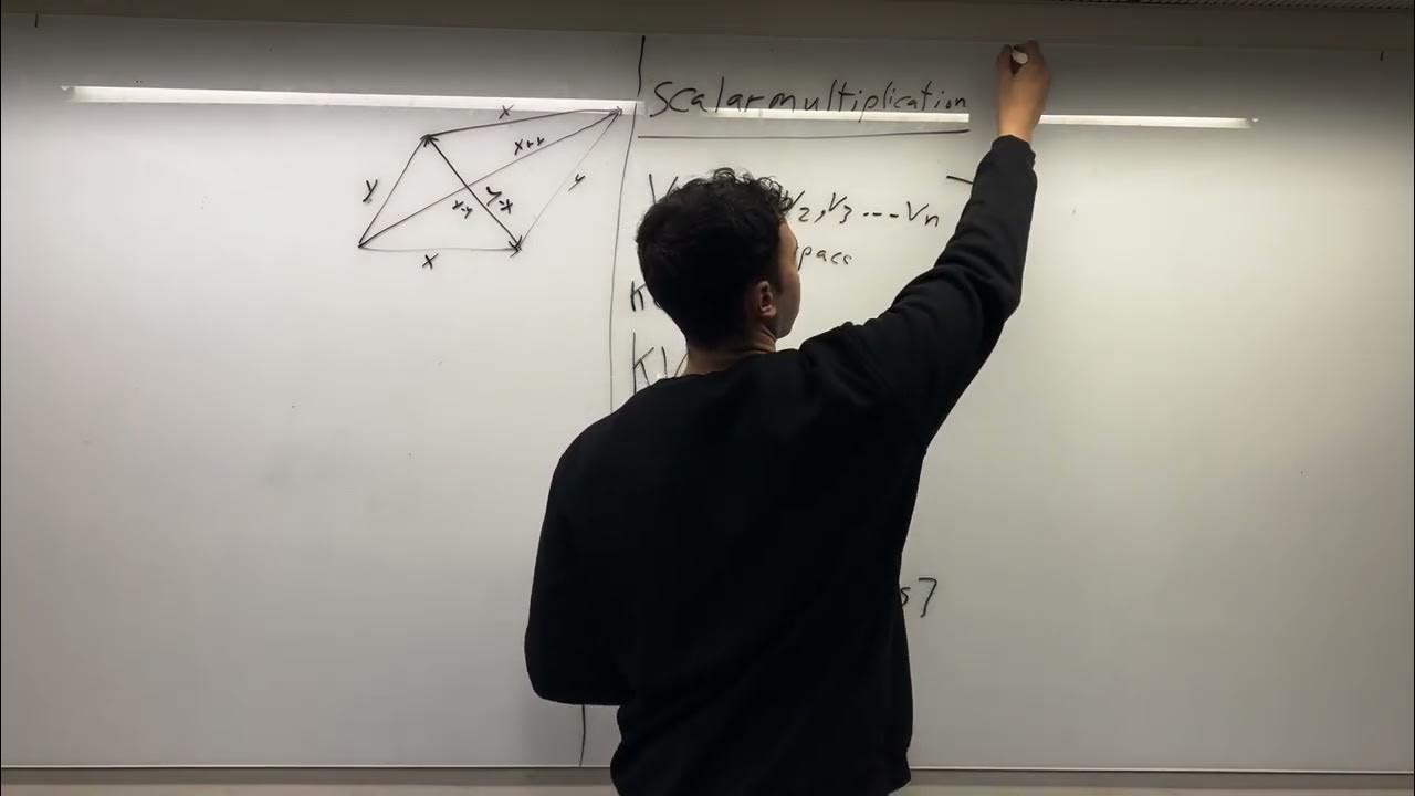 Vector Addition and Vector Scalar Multiplication [Linear Algebra Course ...