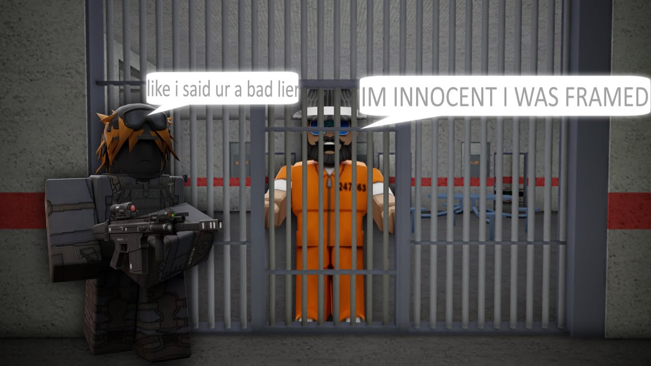 I'M TRYING TO BREAK OUT OF ROBLOX PRISON! COUNTY JAIL RP - YouTube