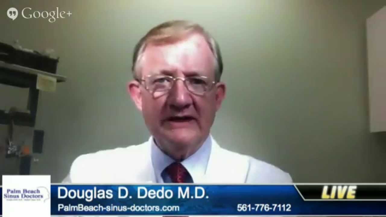 Sinus Surgeon in Palm Beach | Dr. Douglas Dedo | (561) 969-2001 | Ear ...
