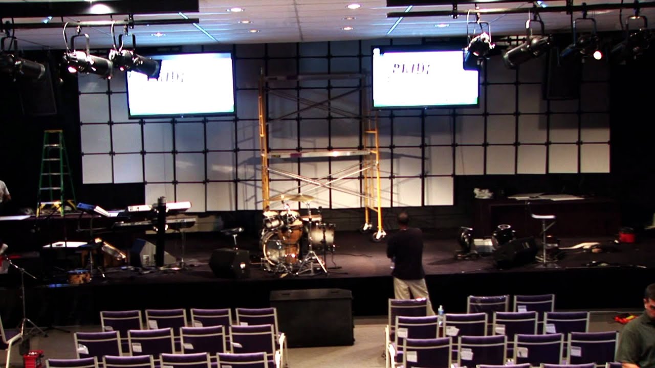 The Making of "The Summit Church Stage" - YouTube