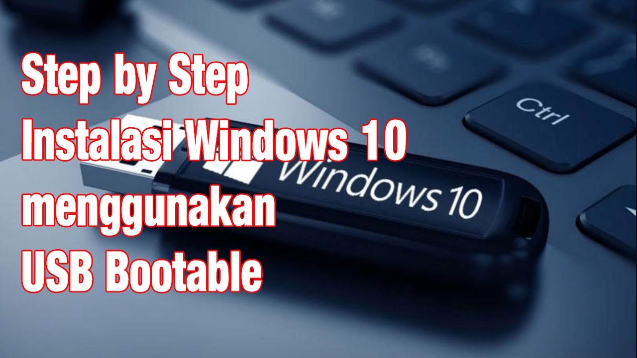 Tutorial Installasi Windows 10 dengan USB Bootable #windows #usb #installation #bootable # ...