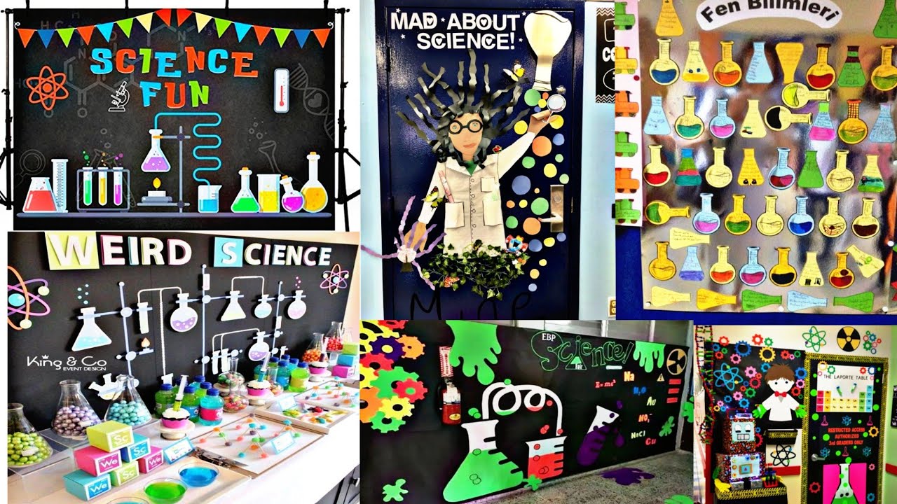 Preschool lab science decoration ideas/ cleaver science Classroom ...
