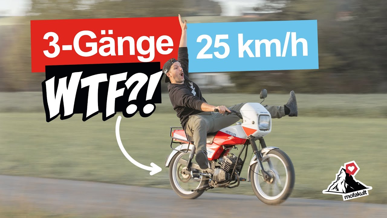 HERCULES PRIMA GT | Deutschlands langsamstes MOFA? - YouTube