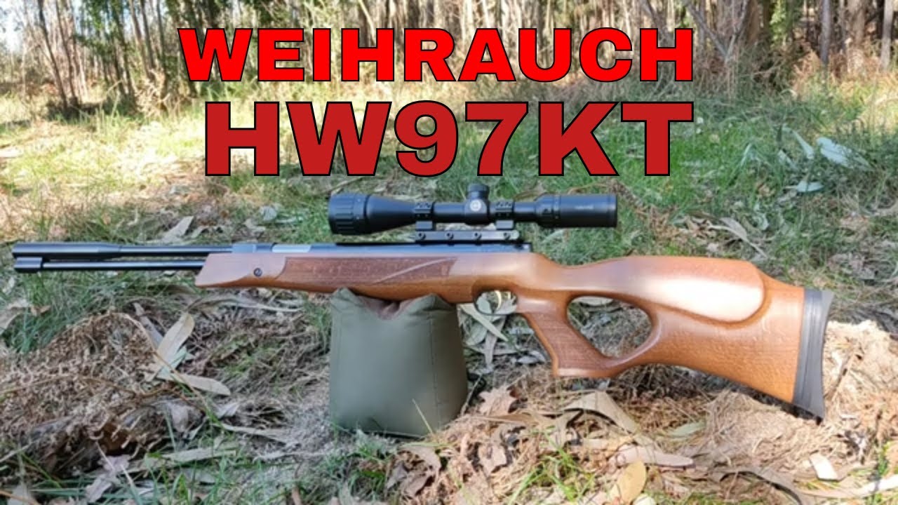 Weihrauch HW97 KT 4.5mm (.177) - YouTube