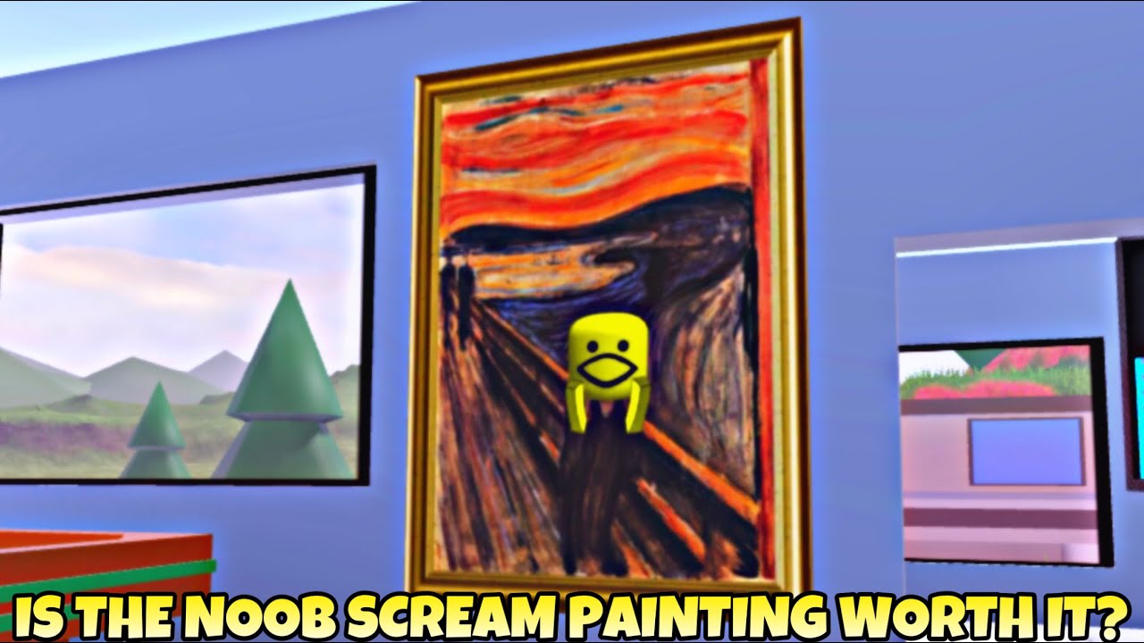 Is the "Noob Scream" Painting WORTH IT? - YouTube