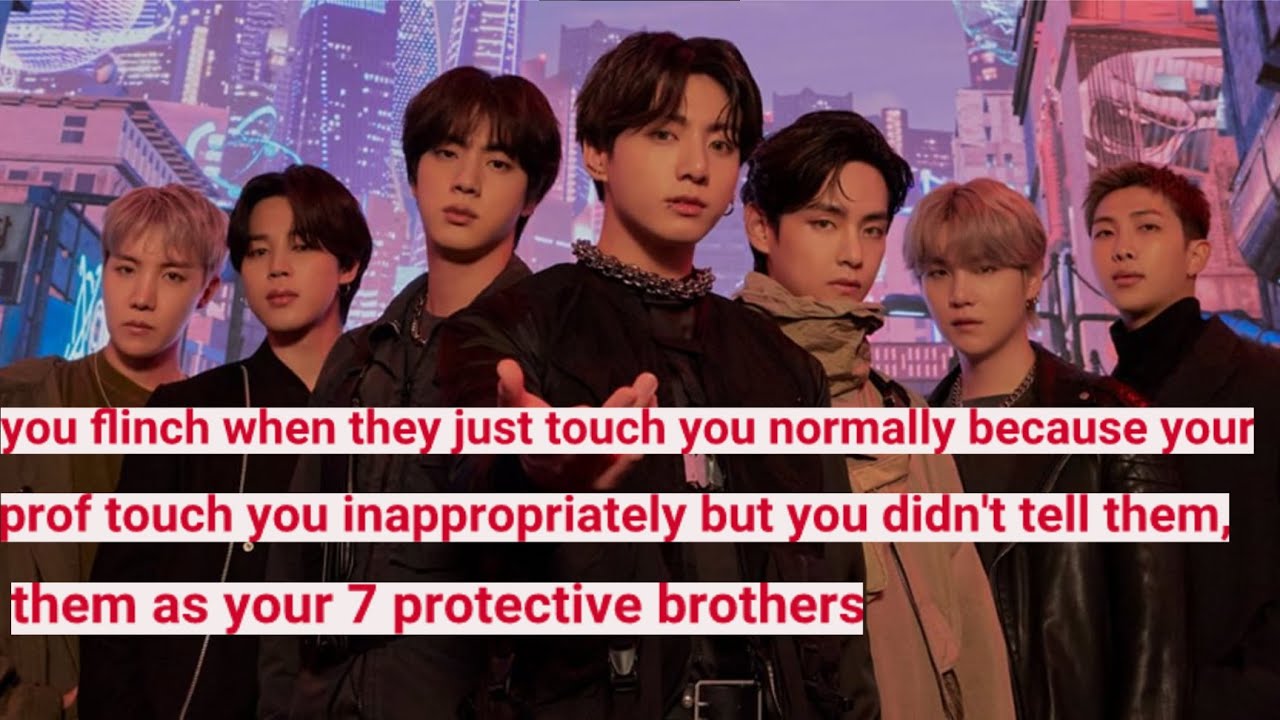 you flinch when they just touch you normally because your prof touch ...