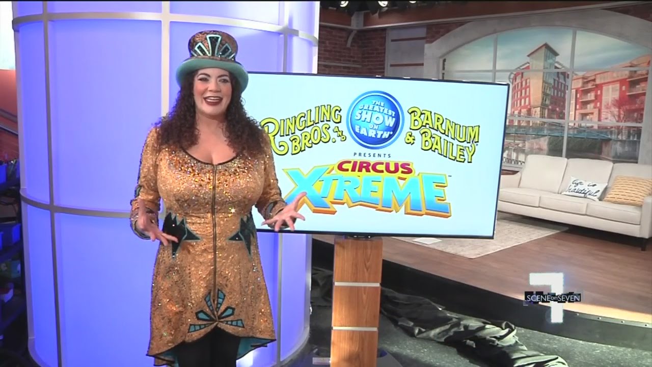 Ringling Bros' First Female Ringmaster - YouTube
