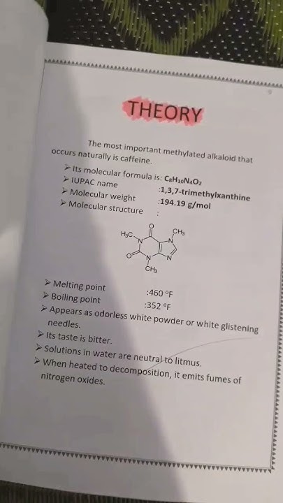 Class 11/12 Chemistry Investigatory project #beautiful #chemistry # ...