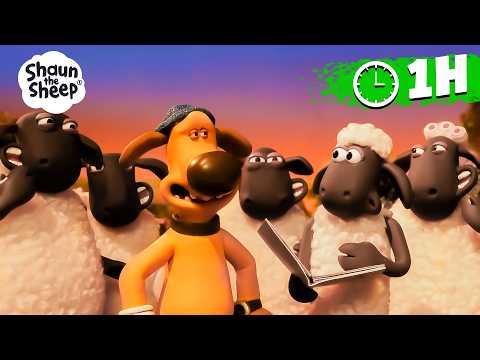 SHAUN SEEMS LIKE HE DOESN'T GET THE JOKE | Shaun the Sheep & Friends