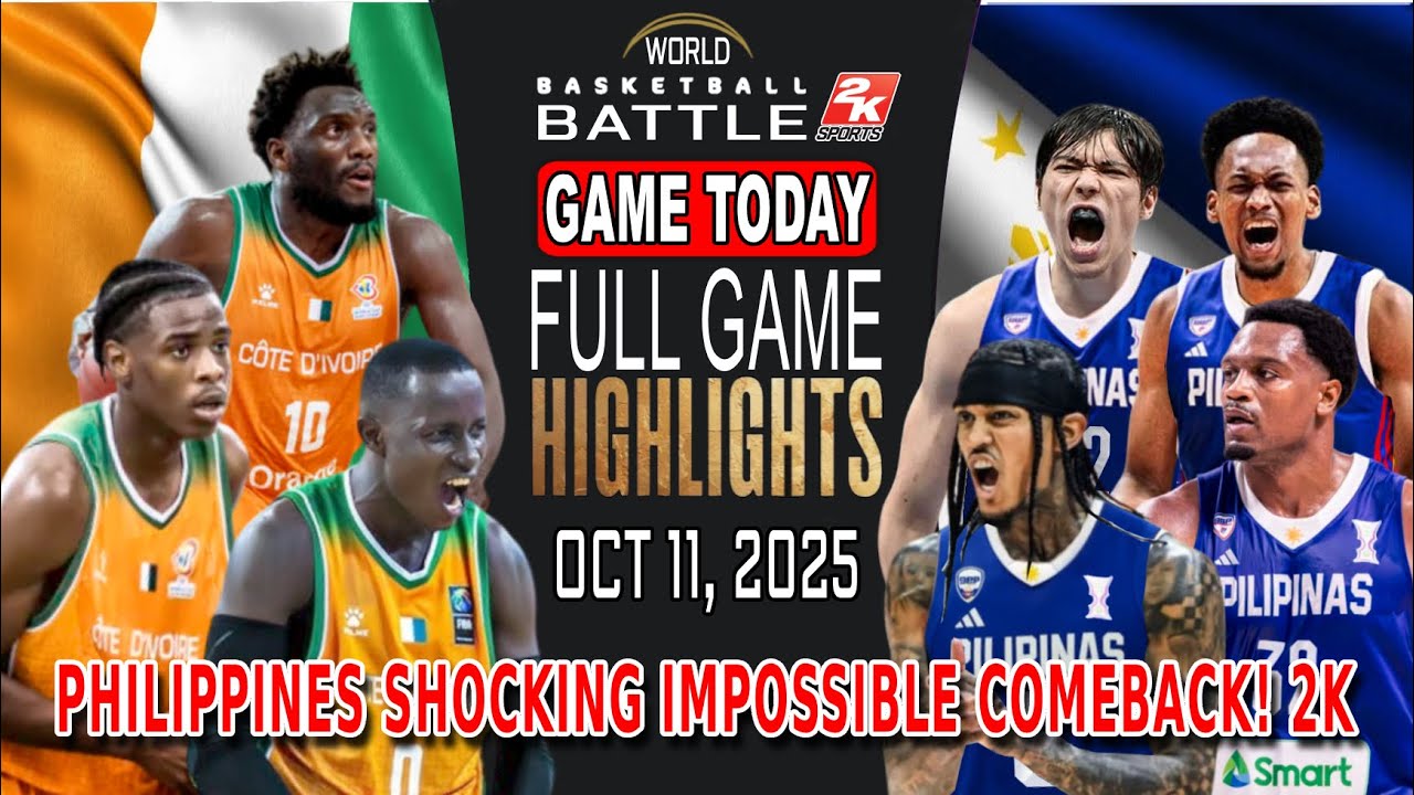 GILAS PILIPINAS vs IVORY COAST GAME TODAY October 11, 2025 ...