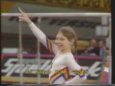 Daniela Silivas (ROM) - DTB Cup 1985 - Floor Exercise